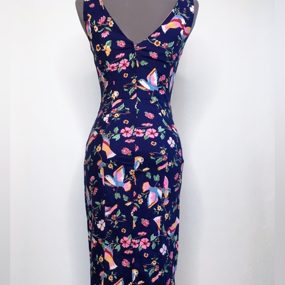 Collectif | Dresses | Collectif Charming Bird 5s Ines Sleeveless Pencil ...